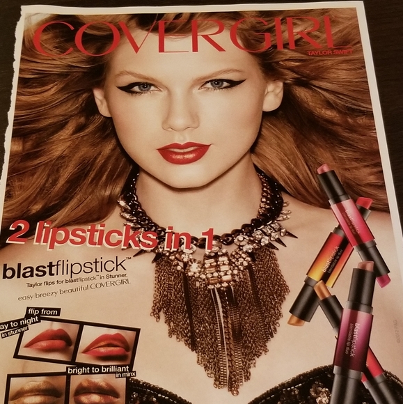 Accents | Taylor Swift Covergirl Pinup | Poshmark